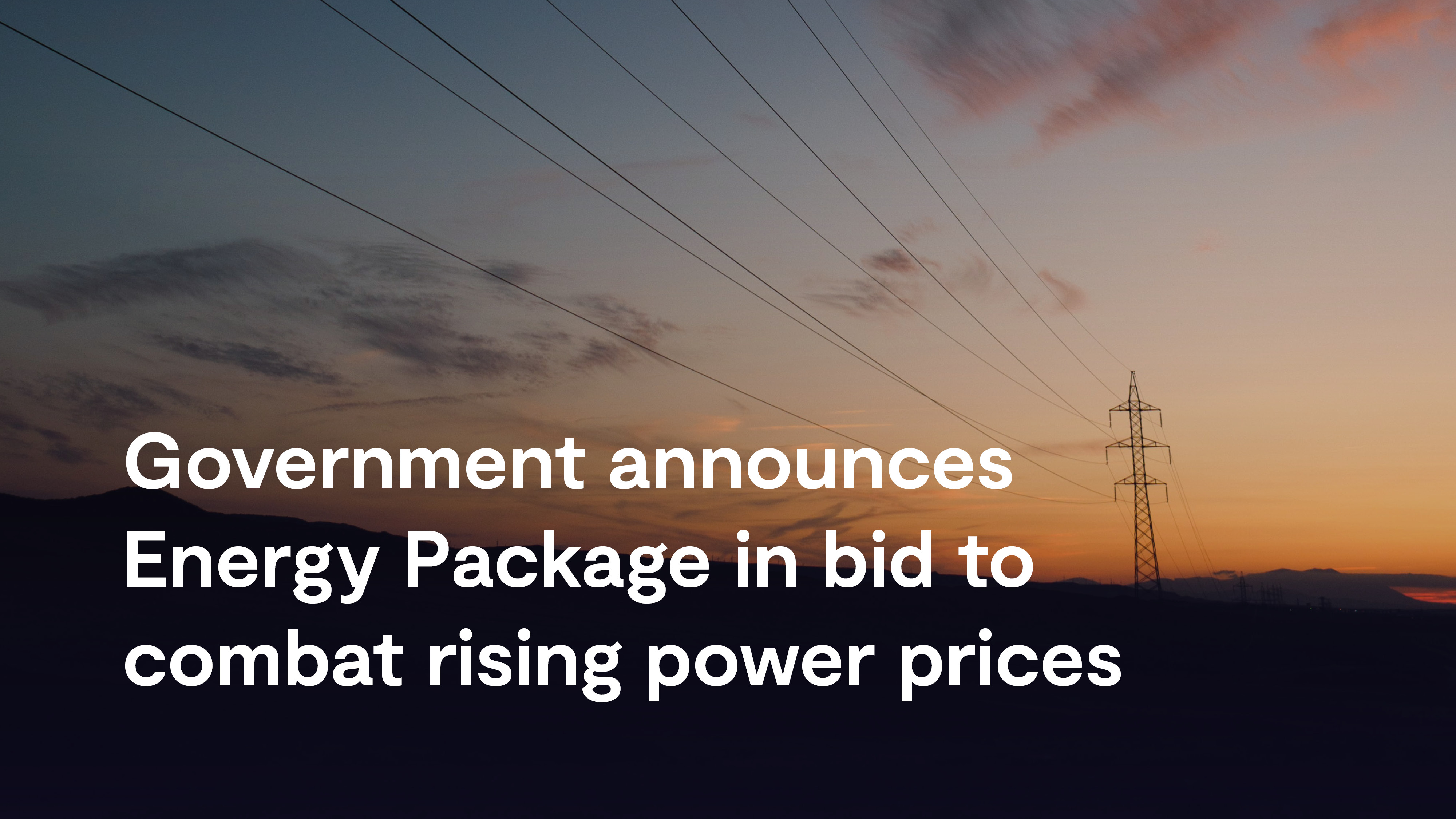 Chapman Tripp | Government announces Energy Package in bid to combat ...